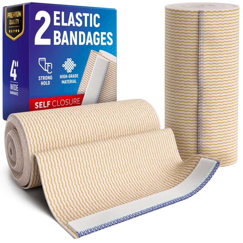 ELASTIC BANDAGE WRAP COMPRESSION ROLL LONG | Mighty-X™